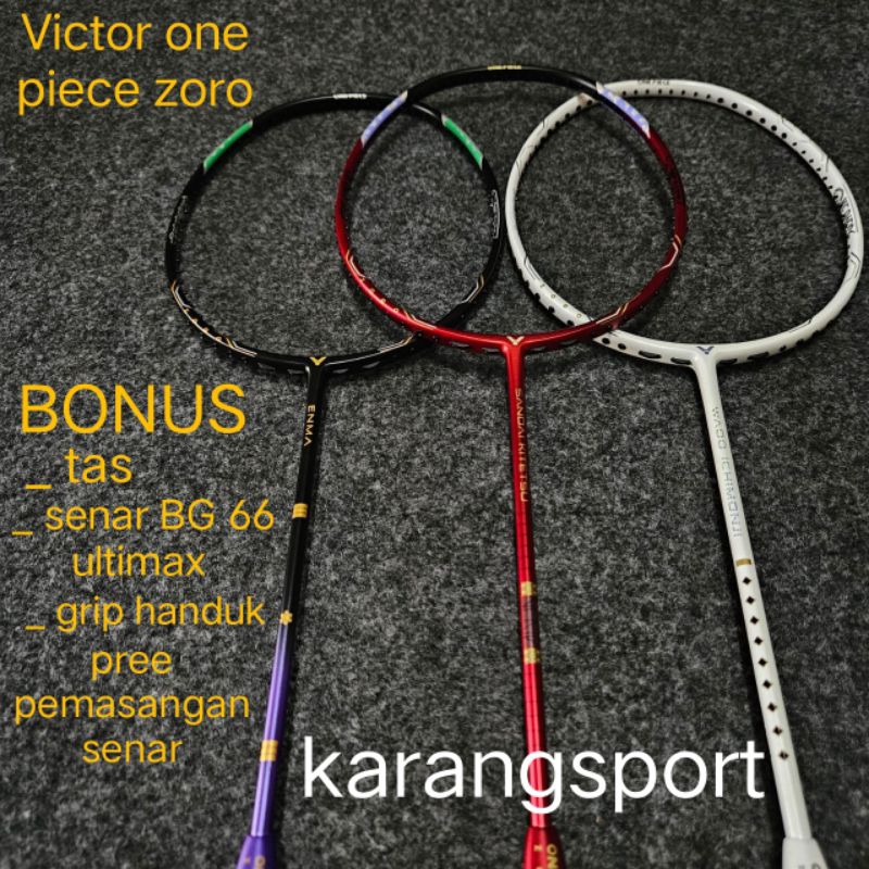 Victor one piece zoro badminton Racket | Shopee Philippines
