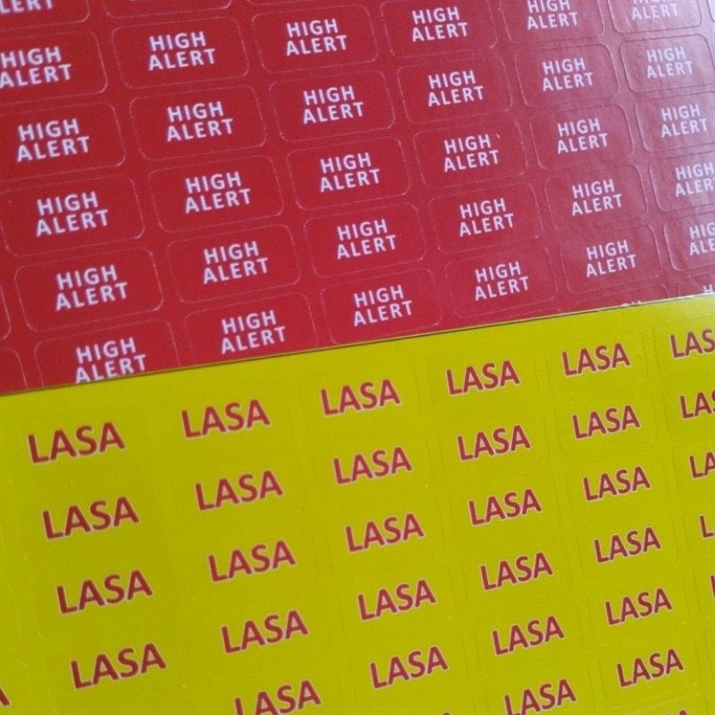 High apart and square lasa label stickers | Shopee Philippines