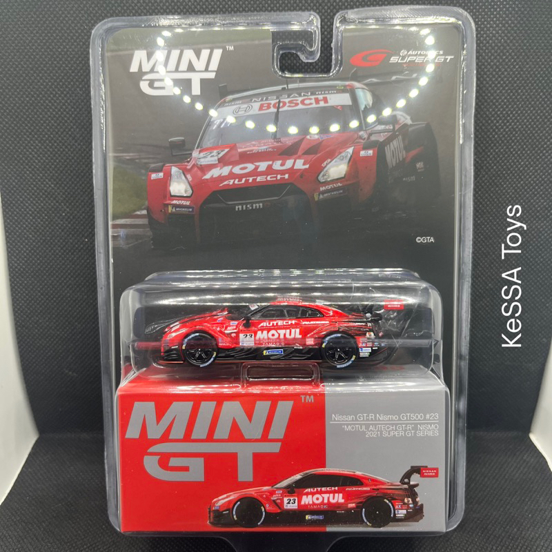 Mini GT 595 Nissan GT-R NISMO GT500 23 "MOTUL AUTECH GT-R" NISMO 2021 ...