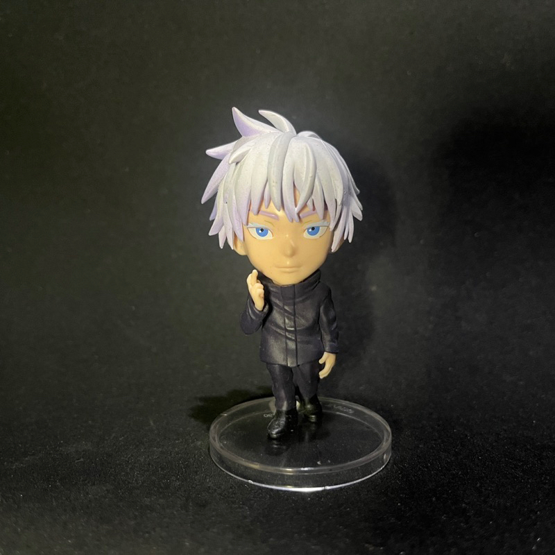 Premium gashapon jujutsu kaisen gojo satoru mini figure | Shopee ...