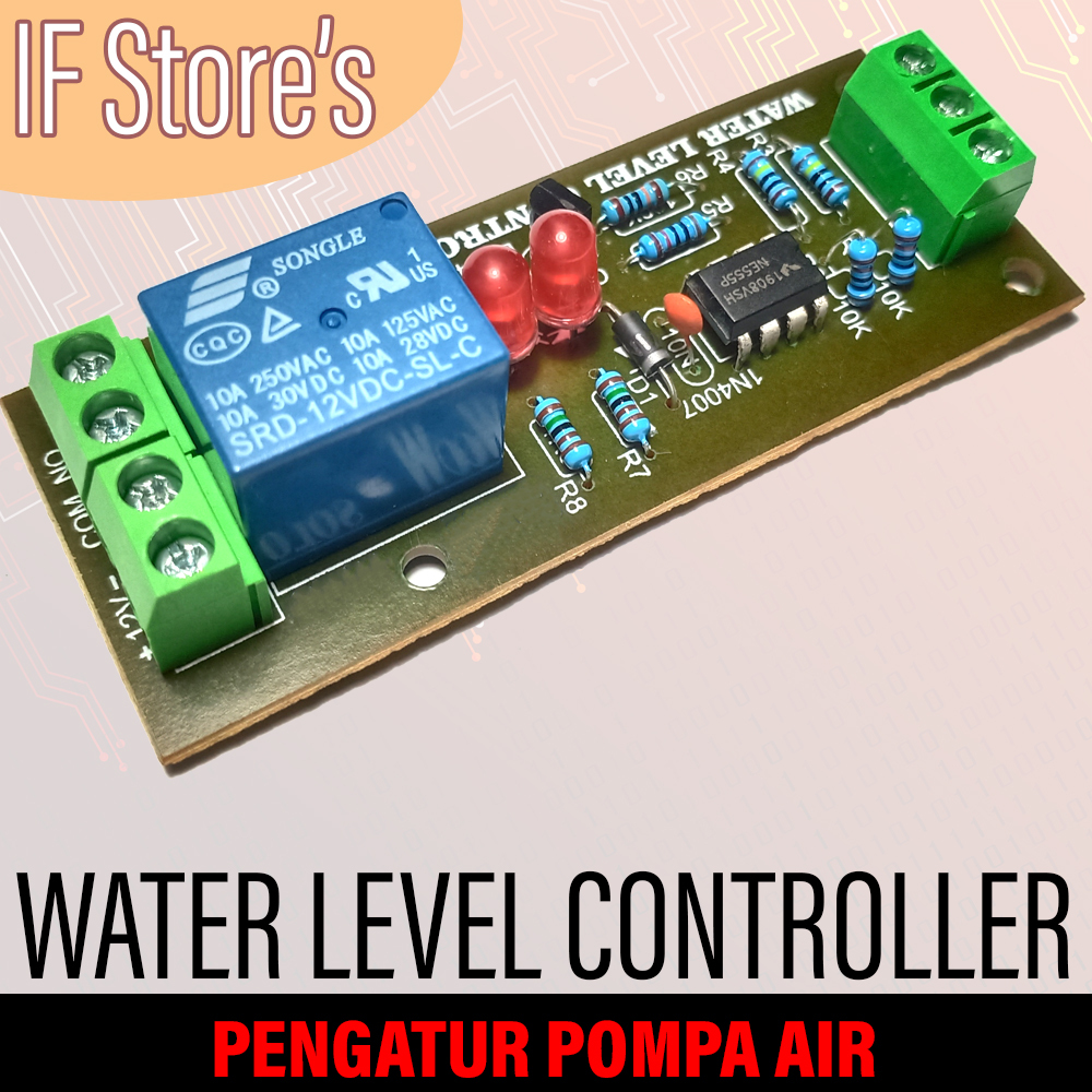 Automatic Water Pump Water Level Sensor (Liquid Level Controller ...