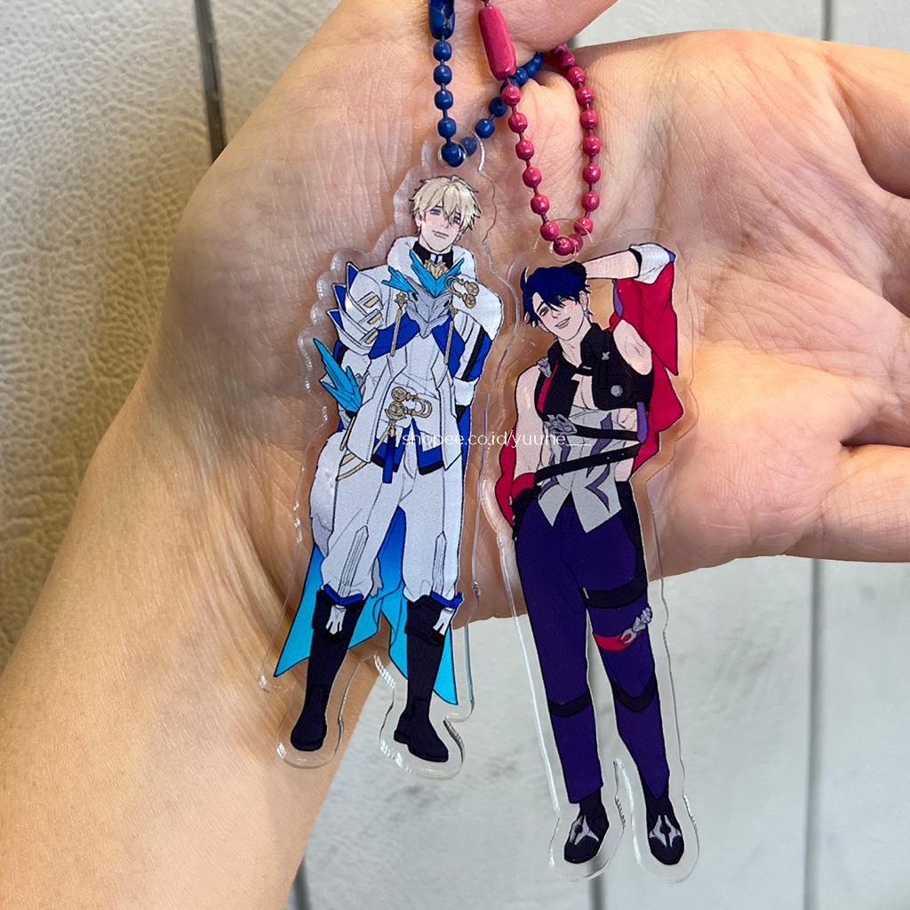 SAMPO Honkai STAR RAIL Sampard Gepard Shampoo Keychain by Yuune ...