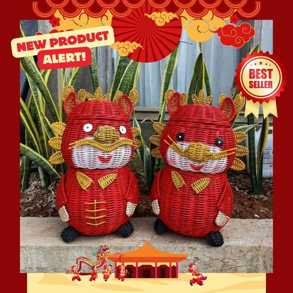 Chinese New Year SPECIAL EDITION Dragon Rattan/Chinese Dragon Rattan ...