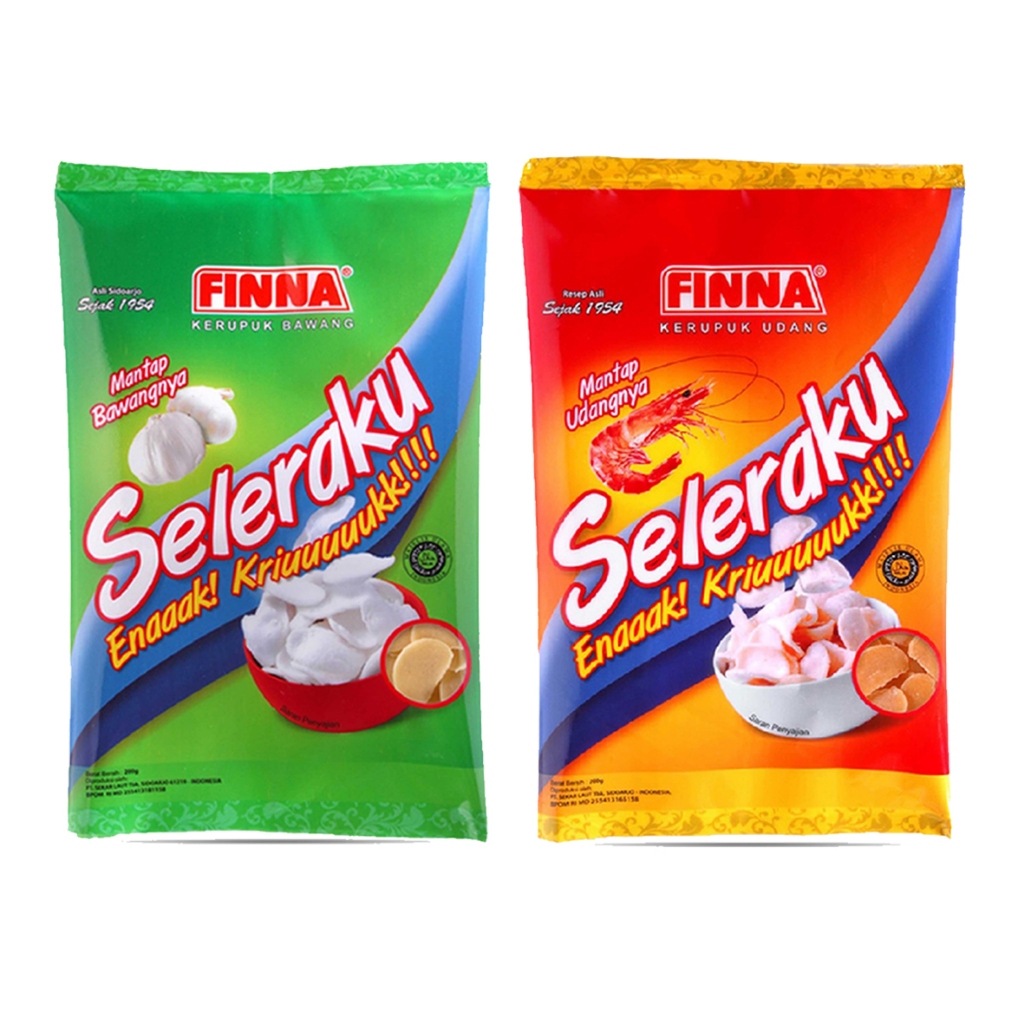 Finna with my taste onion crackers 200g / finna my taste prawn crackers ...