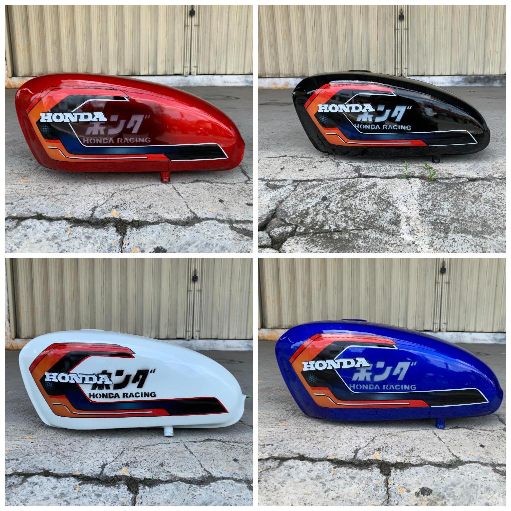 MERAH TANGKI CB 125 NEW GRAPHIC PAINT MBOIS GALVANIZED PRESS MATERIAL ...