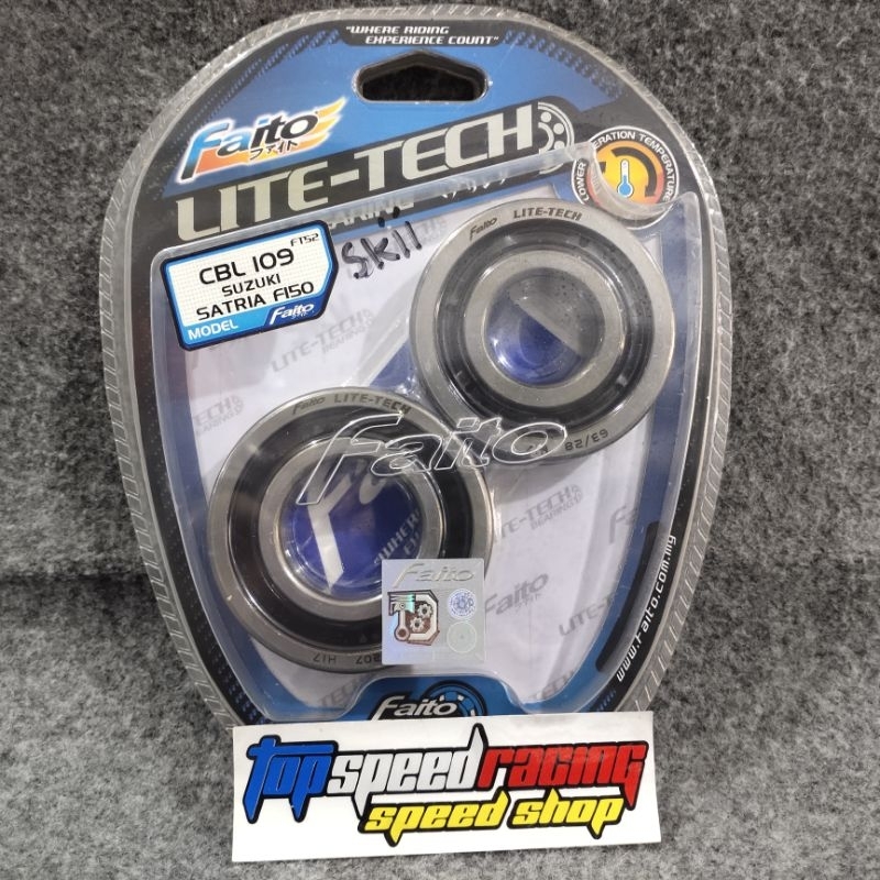 Faito Axle Crucket BEARING LITE Type - TECH Bolt SUZUKI SATRIA FU 150 ...