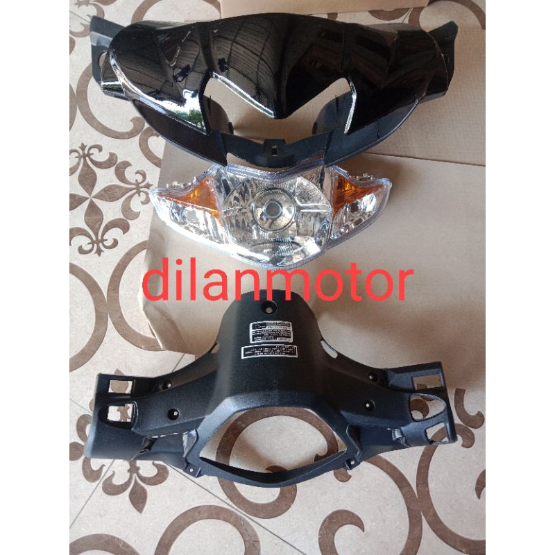 Revo 110 Front Rear Head Shell / Satria REVO Fit LAMA REVO Karbu ...