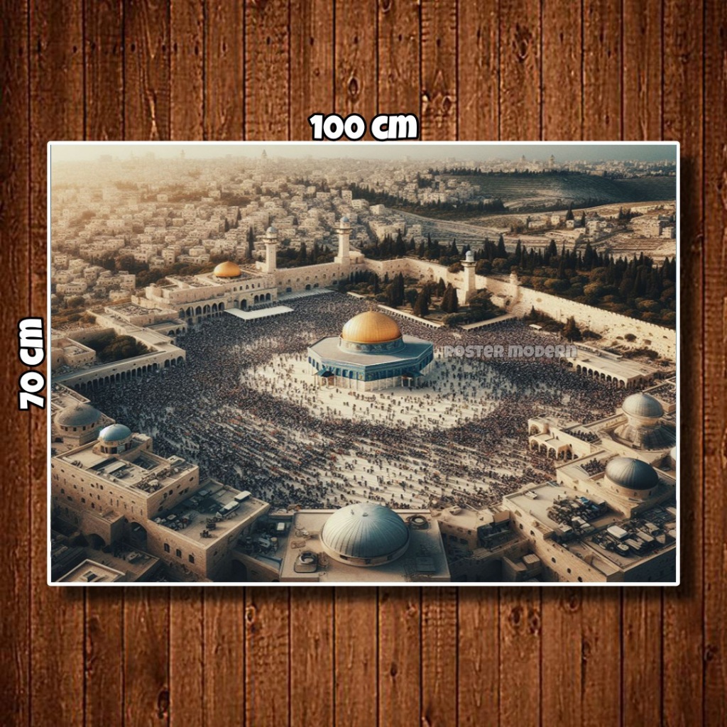 Al Aqsa Mosque Poster Wall Decoration Art Art Big Jumbo Size Code 52 ...