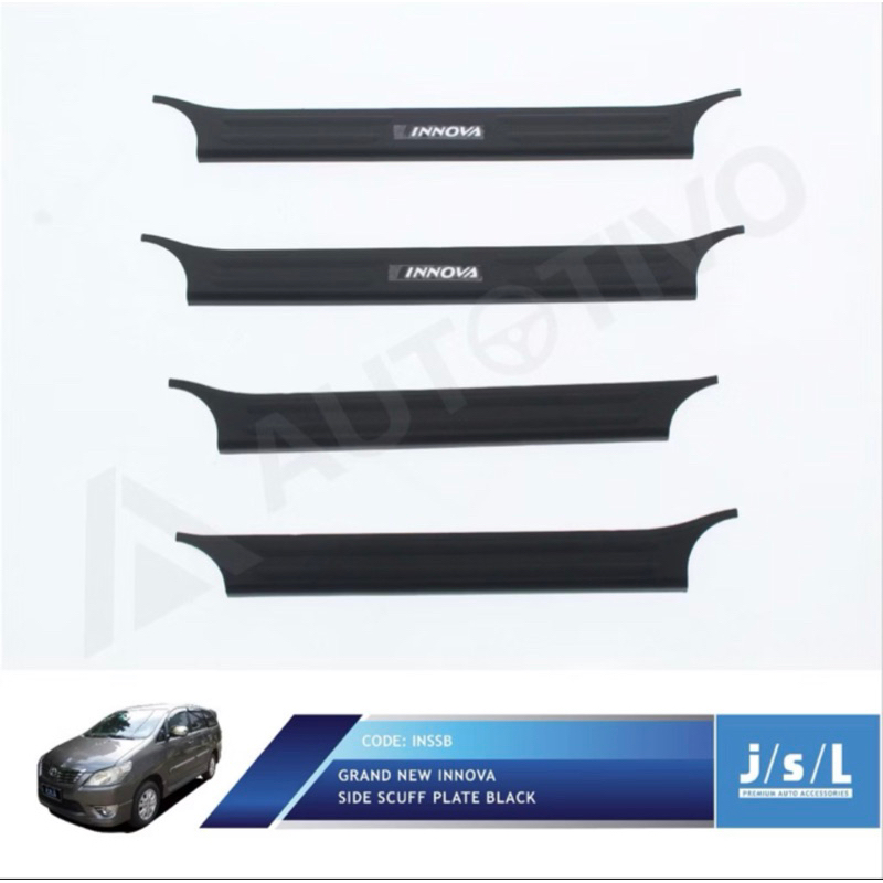 Innova NEW LAMA 2004 2009 2015 SIDE SILLPLATE DOOR SILL PLATE DOOR SIDE ...
