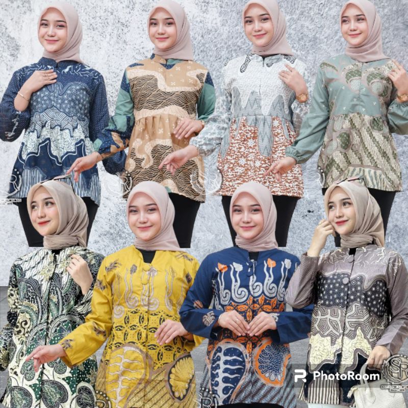 Women's Batik Tops P07 Modern Batik Women's Batik Tops/Women's Tops ...