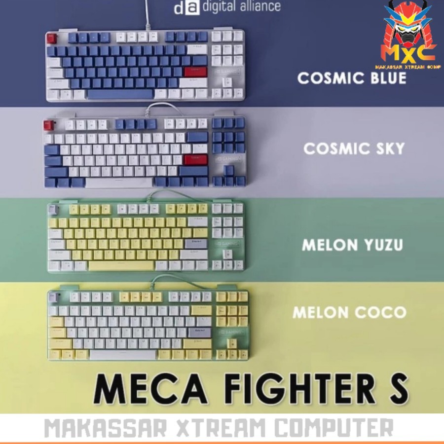 Da Gaming Keyboard Meca Fighter S TKL Mechanical Gaming | Shopee ...