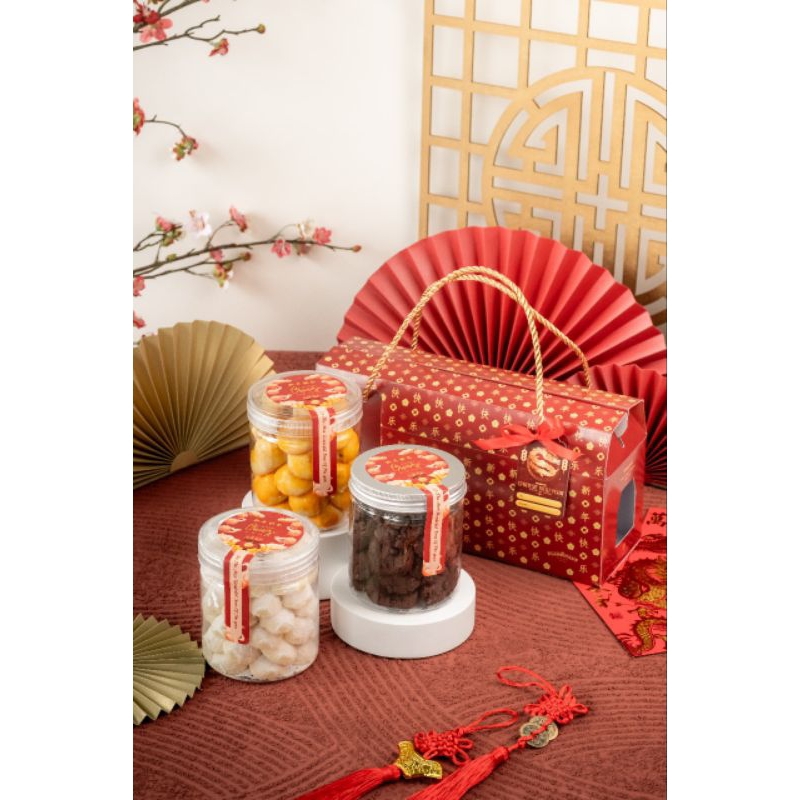 LUNAR Flamboyant Hampers Happiness / Package of 3 Chinese New Year ...