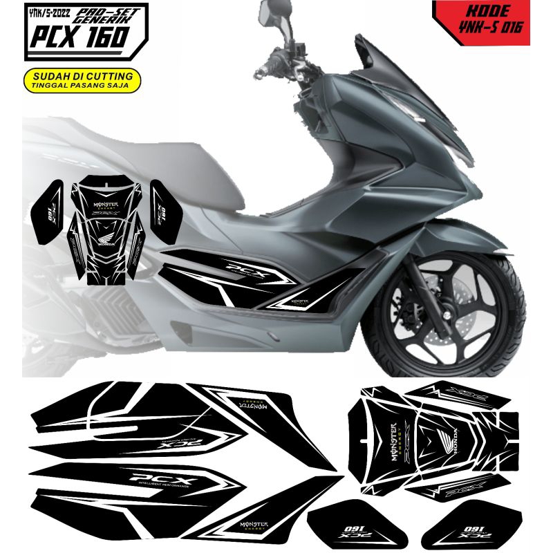 FULLSET PCX 160 2021 2022 2023 / decal pcx 160 / Sticker no embossed ...