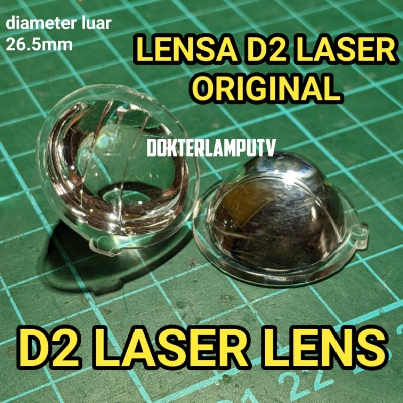 ORIGINAL D2 LASER LENS FOR MAKING DIY LED LASER PROJECTORS | Shopee ...