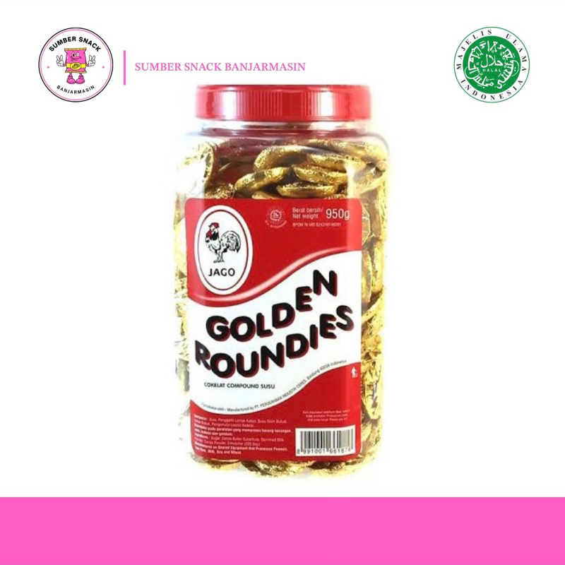 Jago Golden Roundies Sweet Milk Compound Chocolate (250g) | Shopee ...