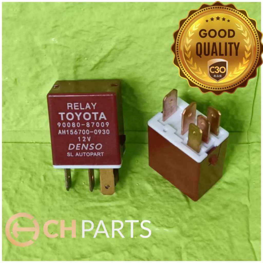 Denso toyota Ac Fan Relay Brown corolla isuzu Nkr71 12 volt 5 pin ...