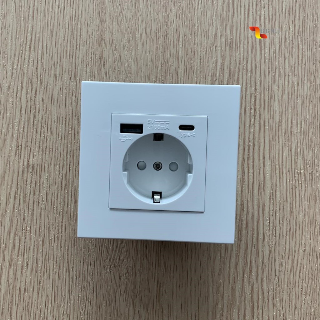 Face Plate SOCKET+USB+PD Wall Plate Face Plate SOCKET+USB+PD | Shopee ...