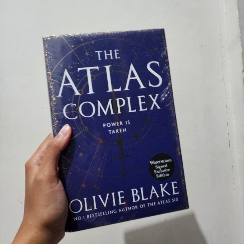Atlas Complex - Olivie Blake (HC Signed Waterstones) | Shopee Philippines