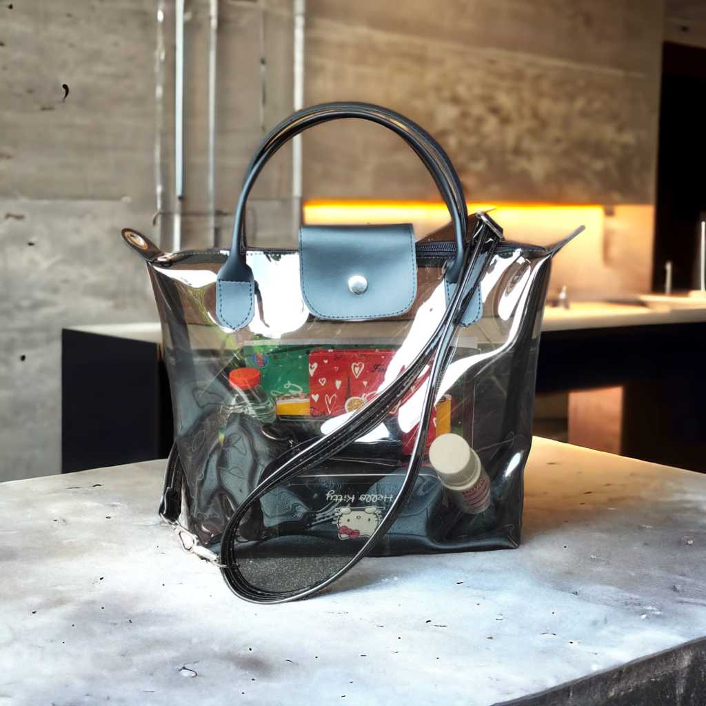 Jelly Medium pvc mica bag | Shopee Philippines