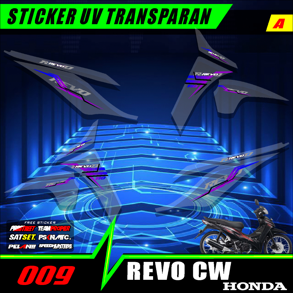 Absolute REVO CW STRIPING STICKER 2009 PRO 009 | Shopee Philippines