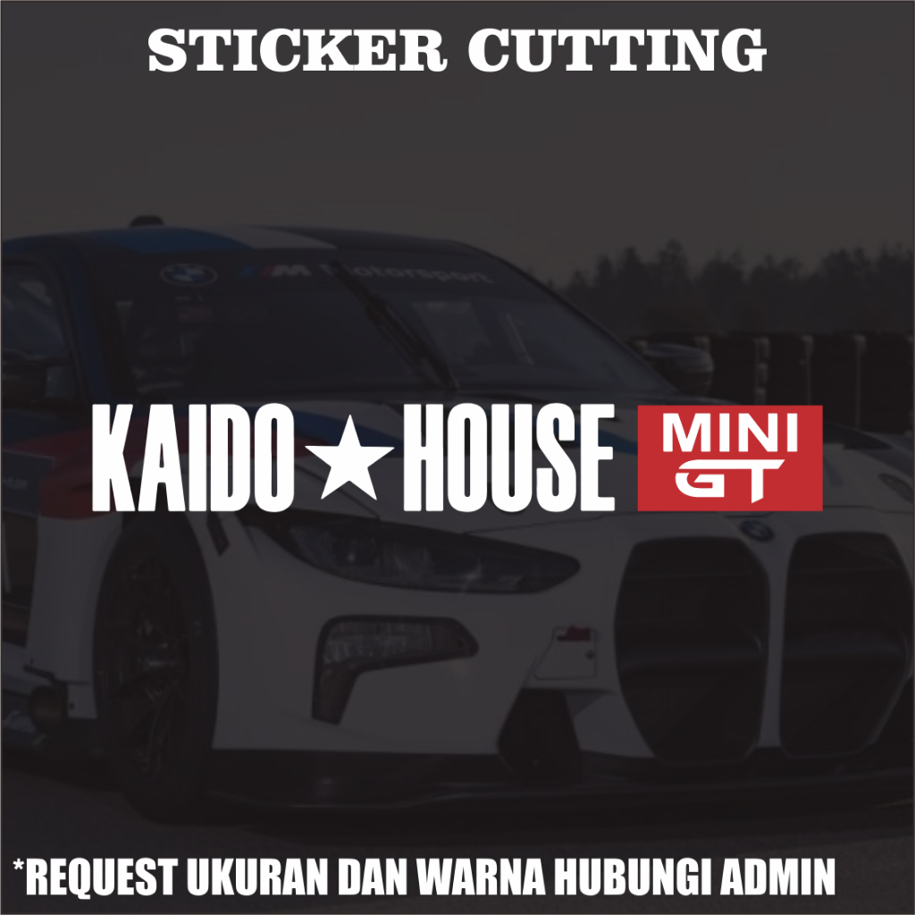 Kaido House Mini Gt Stickers - Sticker Cutting | Shopee Philippines