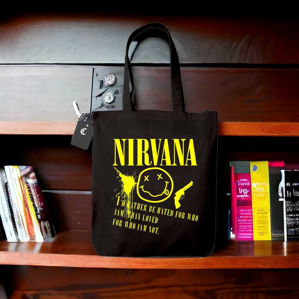 Nirvana Music Band Bag Totebag for Men and Women - Contemporary Men's ...