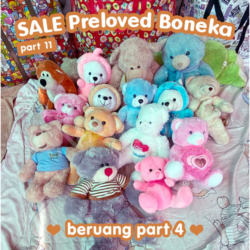 Animal Teddy Bear Medium Large BIG Ted Heart Love Valentine Love ...