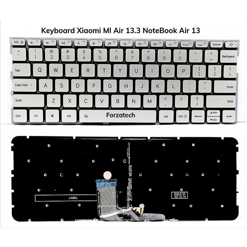 Xiaomi MI Air 13.3 NoteBook Air 13 Laptop Keyboard Silver New ...