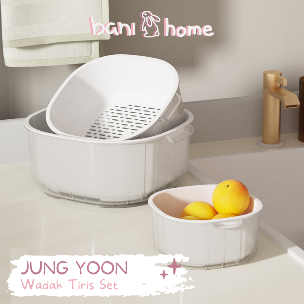 JUNG YOON Vegetable Fruit Meat Drainer Kitchen Sink Multipurpose ...