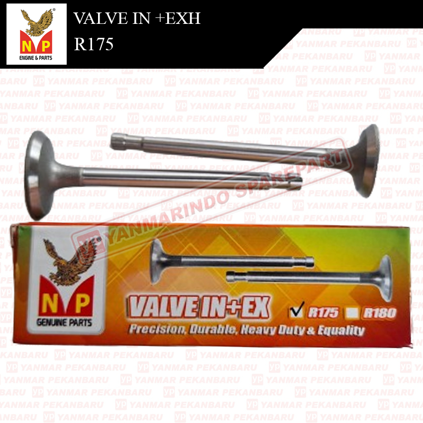 MESIN R175 Valve In Exh Dongfeng Engine Exhaust Valve 7PK | Shopee Philippines