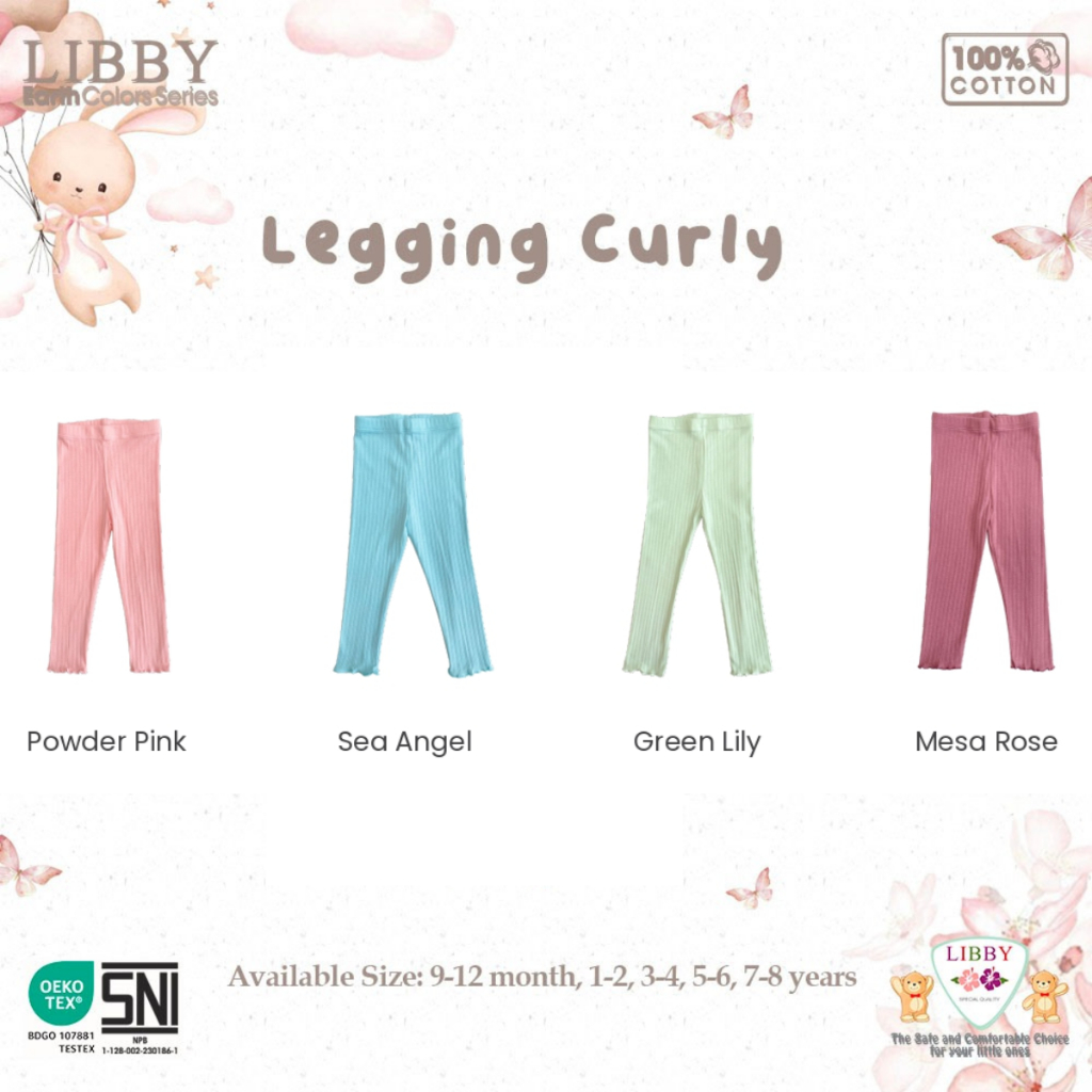 Curly Girl Leggings Libby Earth Series (1PCS) | Shopee Philippines