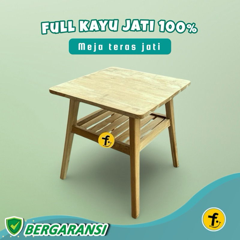KAYU Teak Wood Cafe Table Restaurant Cafe Table Dining Table Retro ...