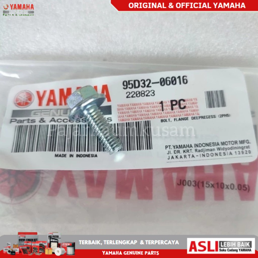 Rx KING ORIGINAL Ignition Lock Bolt.95D32-06016 BLOT, FLANGE DEEP ...