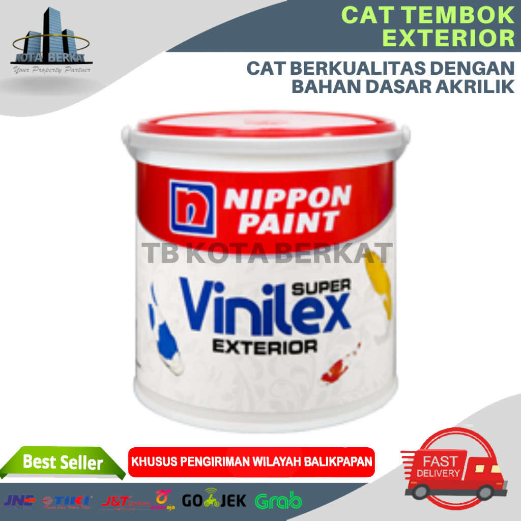 Super VINEX EXTERIOR NIPPON / EXTERIOR WALL PAINT 5KG | Shopee Philippines