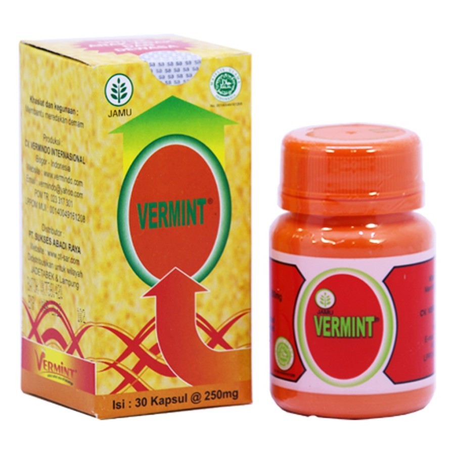Vermint 30 capsules / Medicine for Dengue Fever DHF Typhus Contains 30 ...