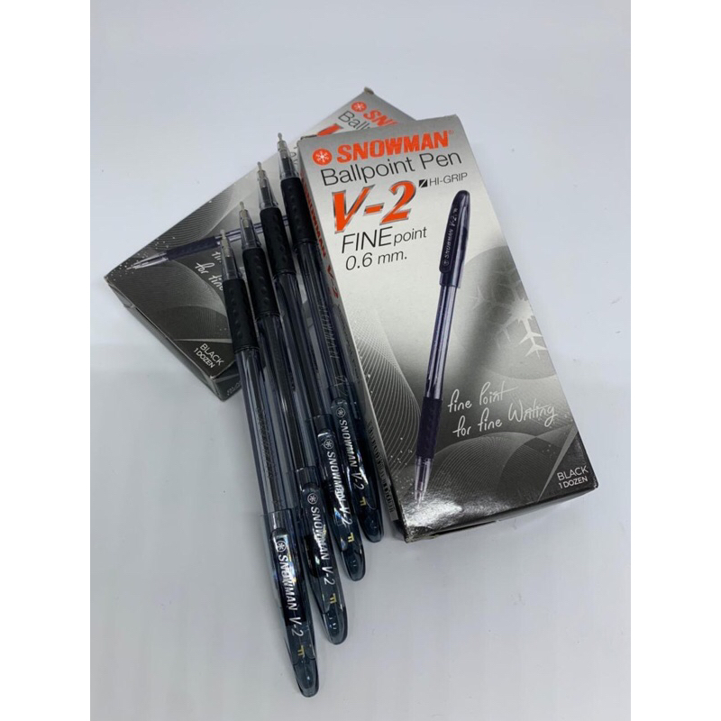 (PCS) SNOWMAN V2 SEMIGEL BALL PEN | Shopee Philippines