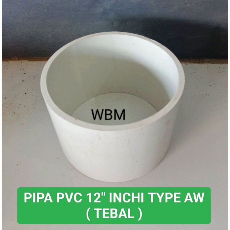 12 inch pvc paralon pipe type AW, 30 cm long | Shopee Philippines