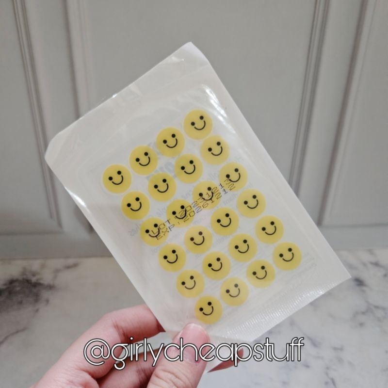 Gcs Acne Pimple Patch Smile Emoji Sticker Acne Sticker Acne Patch 1 ...