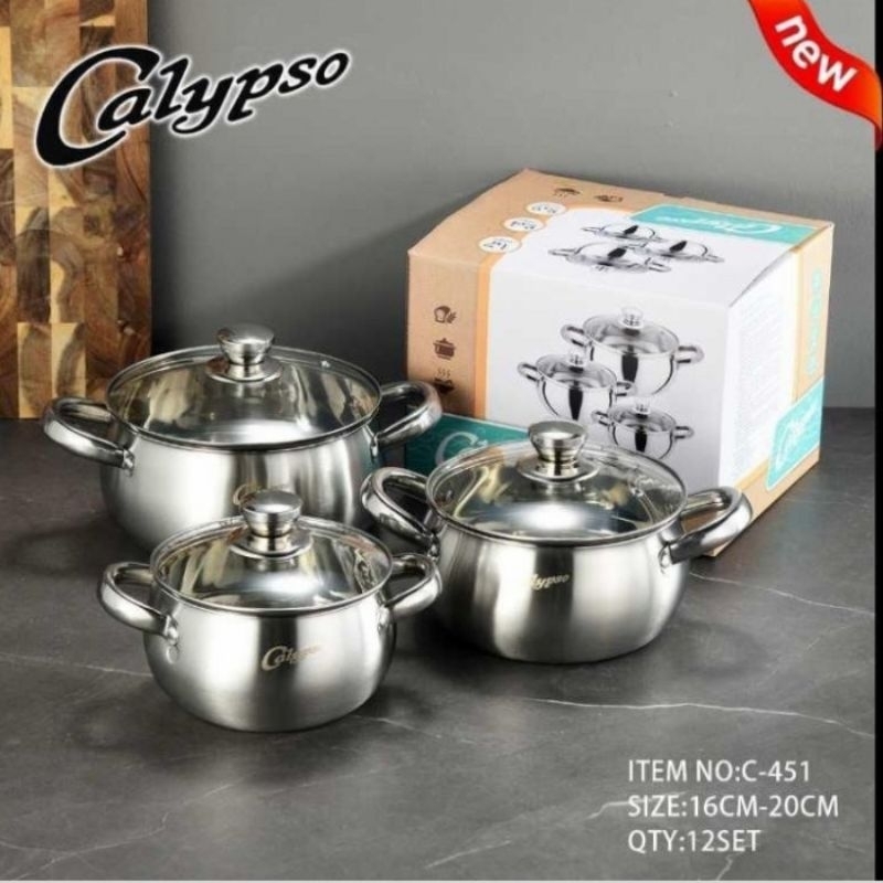 Thai pot calypso multi-purpose pan set | Shopee Philippines