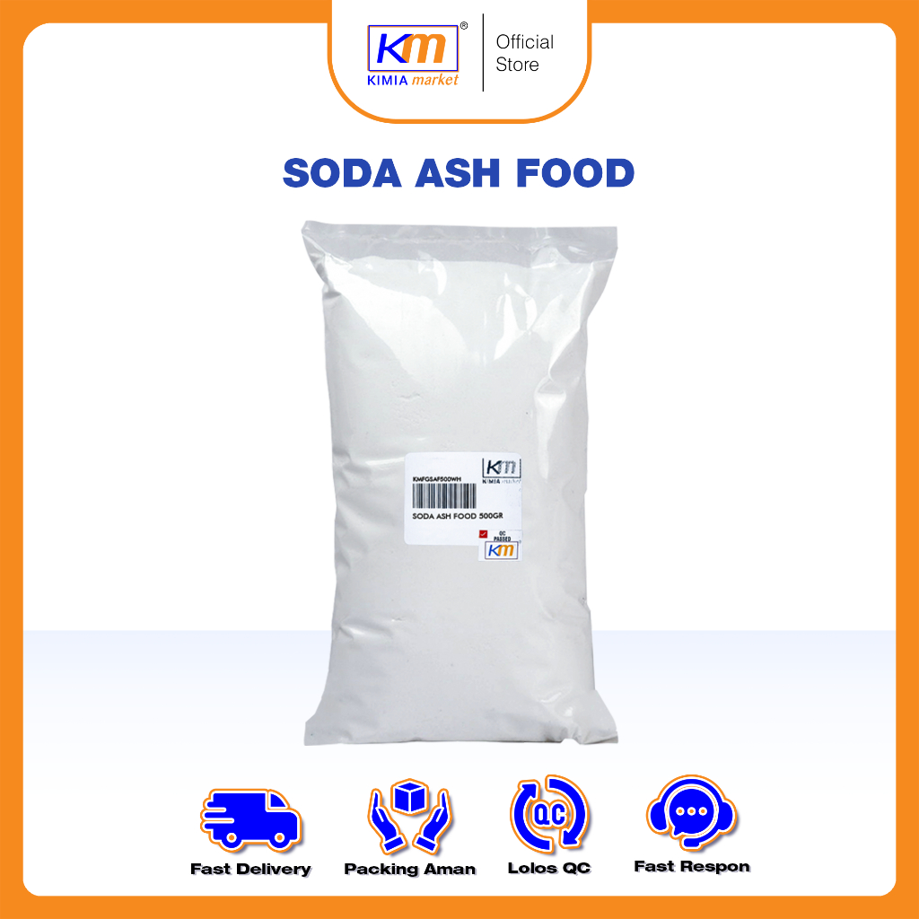 Soda Ash Food/ Sodium Carbonate Food Grade 500gr / Cake Developer ...