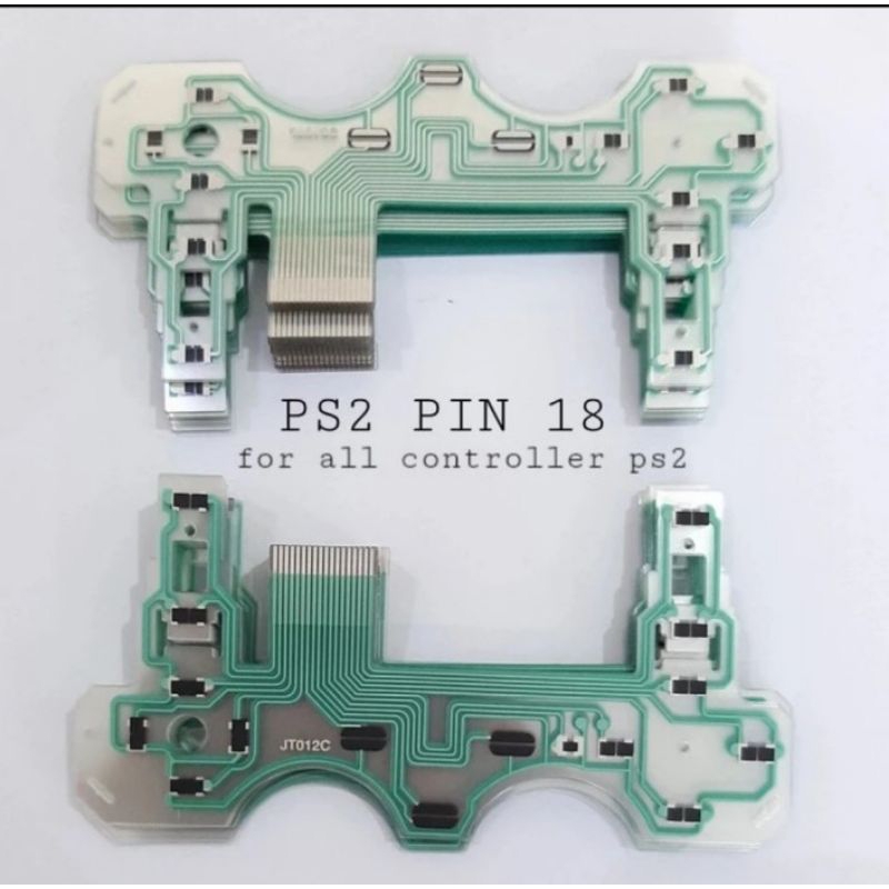 PLASTIC PCB STICK STICK PS2 FLEXIBLE OP PS2 18 PIN LARGE SOCKET per 10 ...