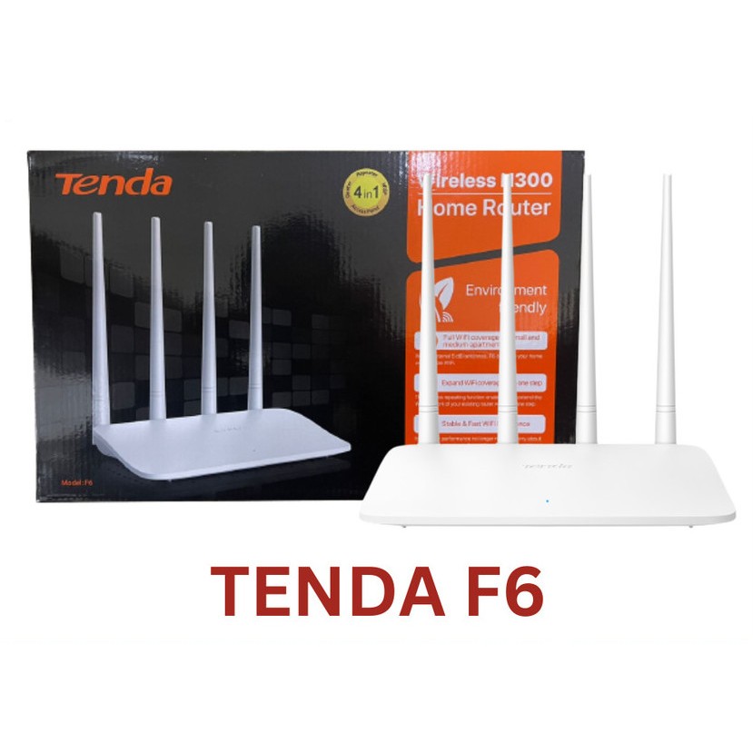 TENDA F6 Tent Router - Wireless N300 Easy Setup Router | Shopee Philippines