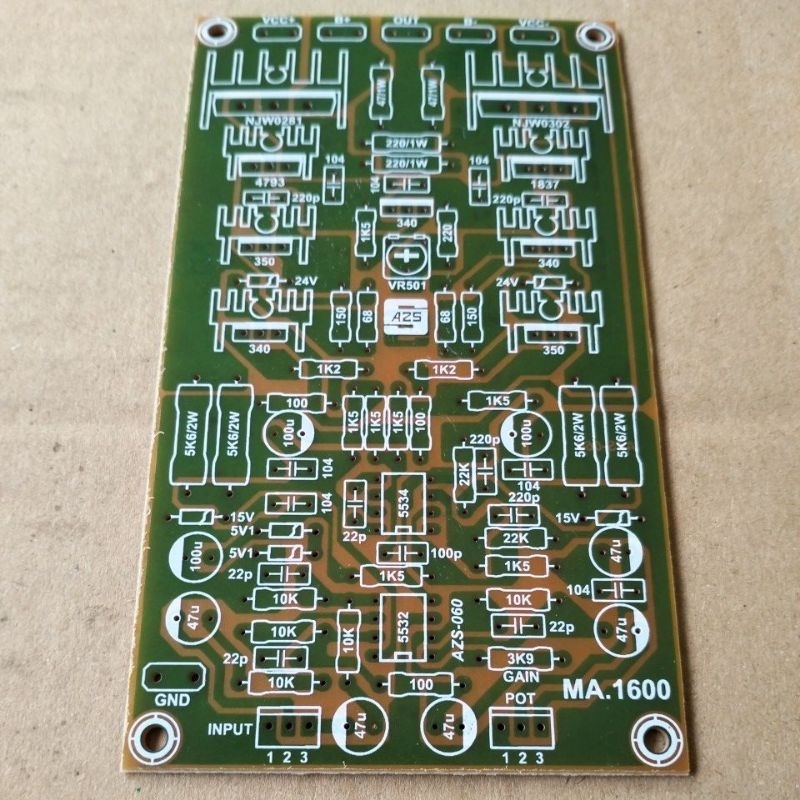 Power Clone Built Up Studio Due MA-1600 Clarity driver PCB | Shopee ...