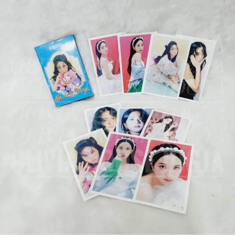 Photocard Jisoo Black Pink 30 pcs Lomo Card Jisoo Season Greeting 2021 ...