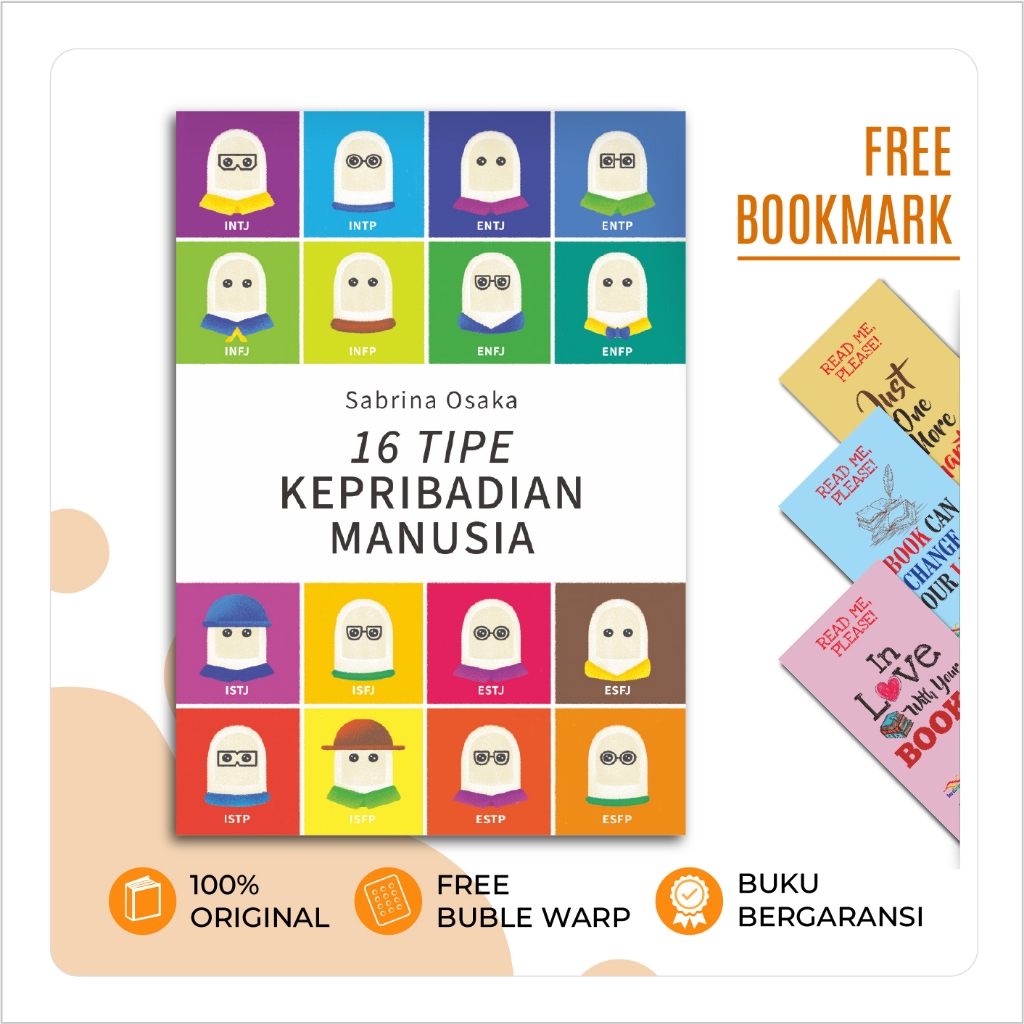 Psychology Book - Book of 16 types of MBTI human personality | Shopee ...