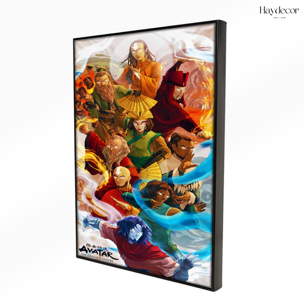 Haydecor Avatar Aang Frame Movie Frame Room Wall Decoration Display ...