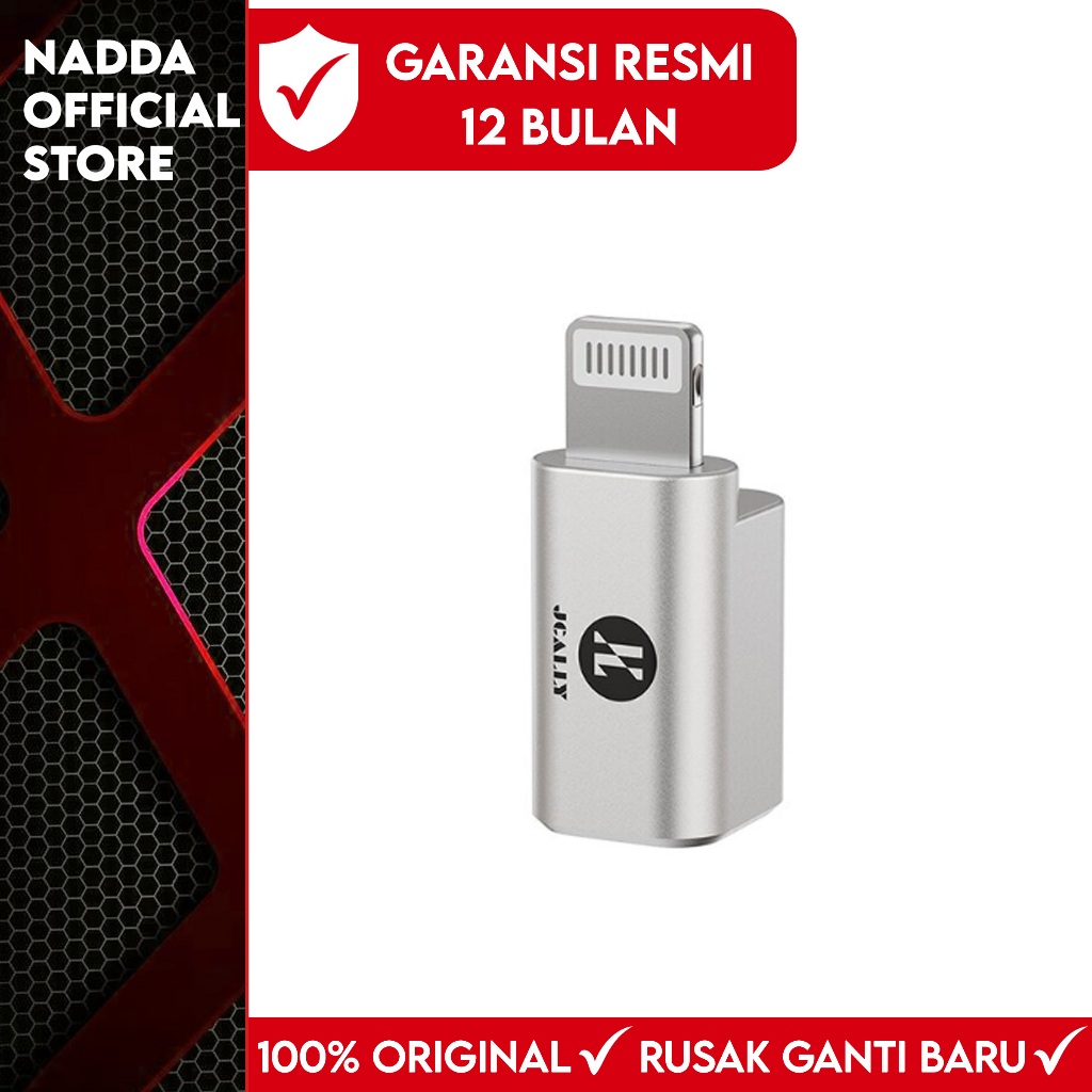 Jcally JA10i DAC Lightning to 3.5mm Jack Audio Converter 24bits/48KHz ...