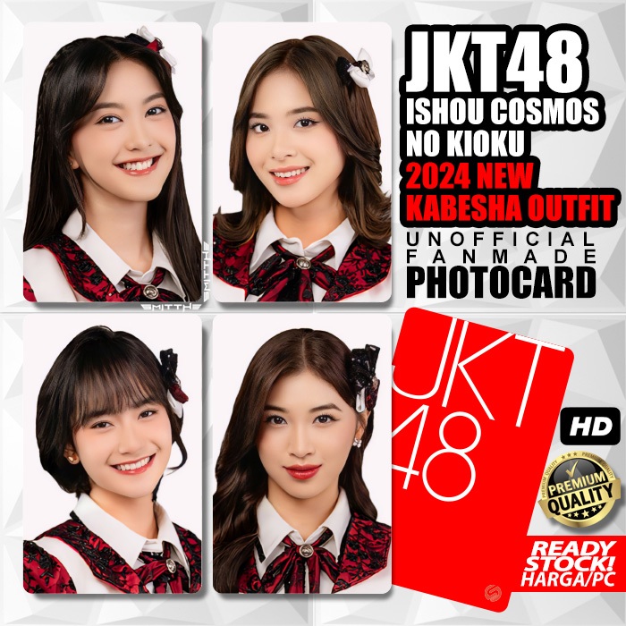 Photocard JKT48 2024 New Kabesha Outfit Ishou Cosmos no Kioku ...