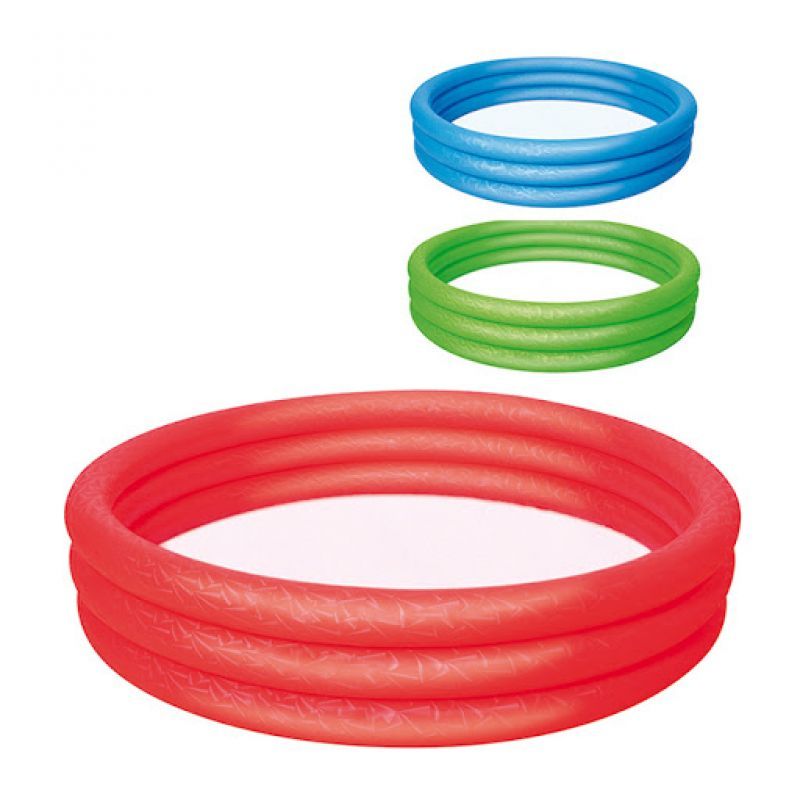 Bestway 51027 3-RING Big Children's Pool/Children's Rubber Swimming ...