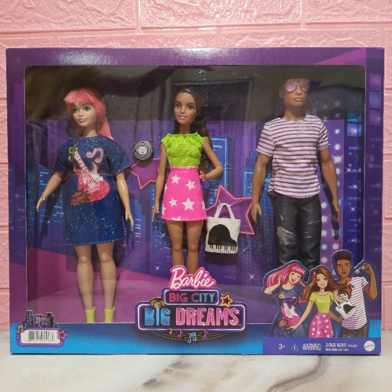 Barbie Big City Gift Set Daisy Teresa Rafa Dolls | Shopee Philippines